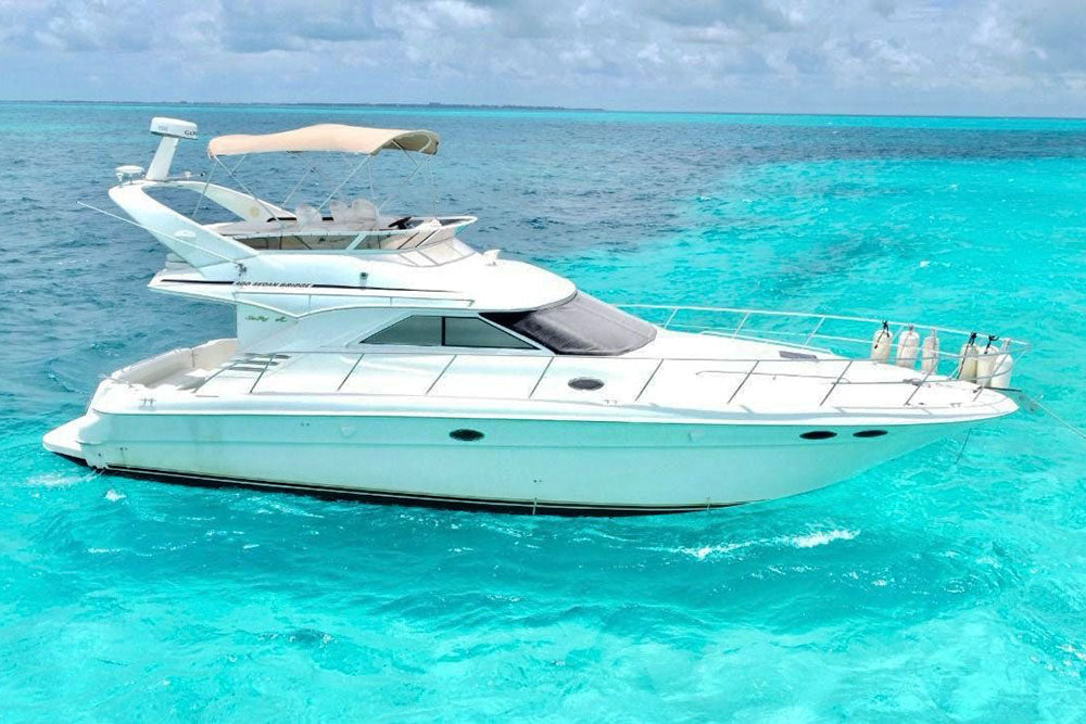 Cancun 45' Searay Flybridge – Chitown Boating